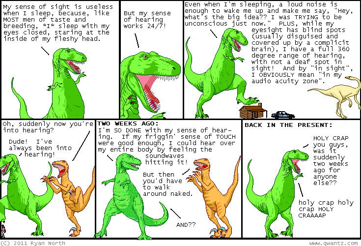 Dinosaur Comics July 7th 2011 Awesome Fun Times 